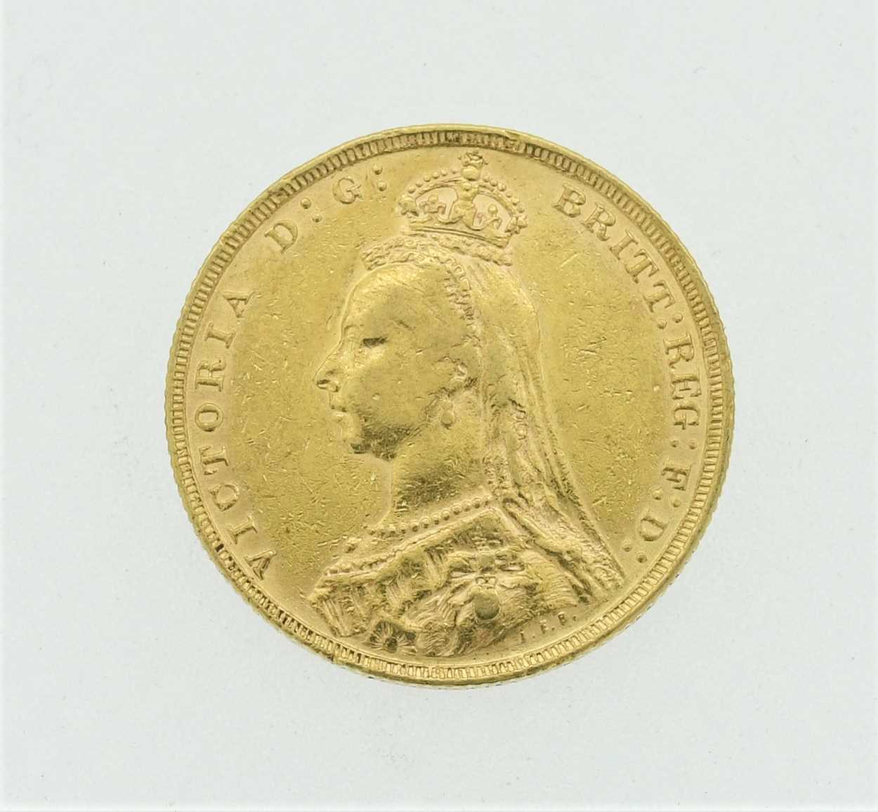 Lot 45 - Victoria gold sovereign 1892