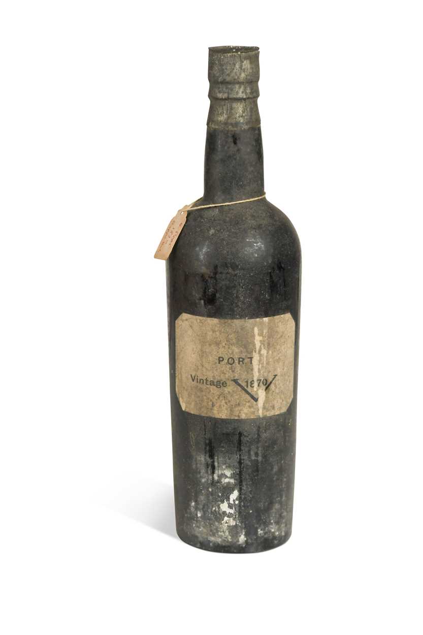 Lot 160 - W & A Gilbey Vintage Port 1870,
