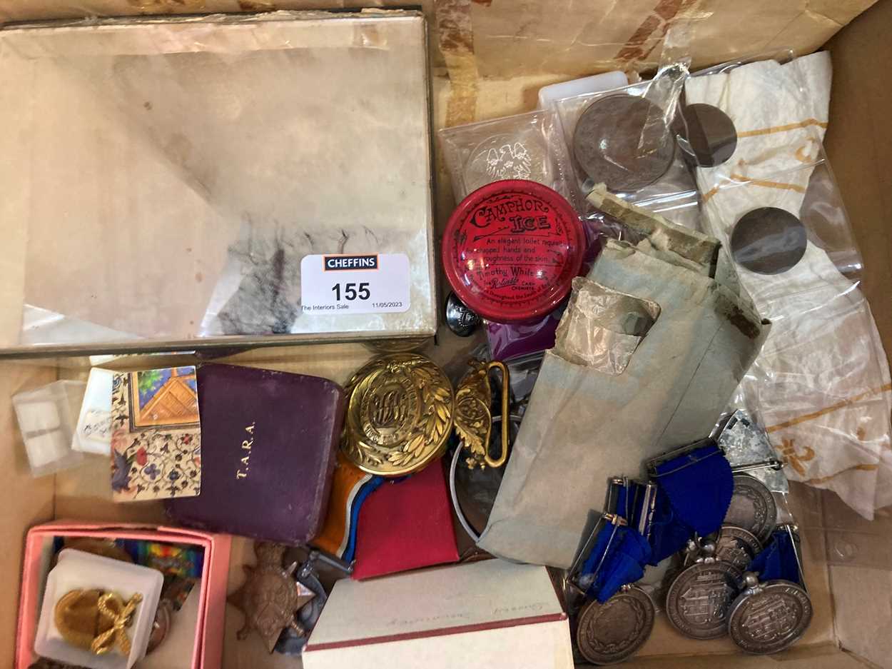 Lot 155 - Collection of medals and medallions,