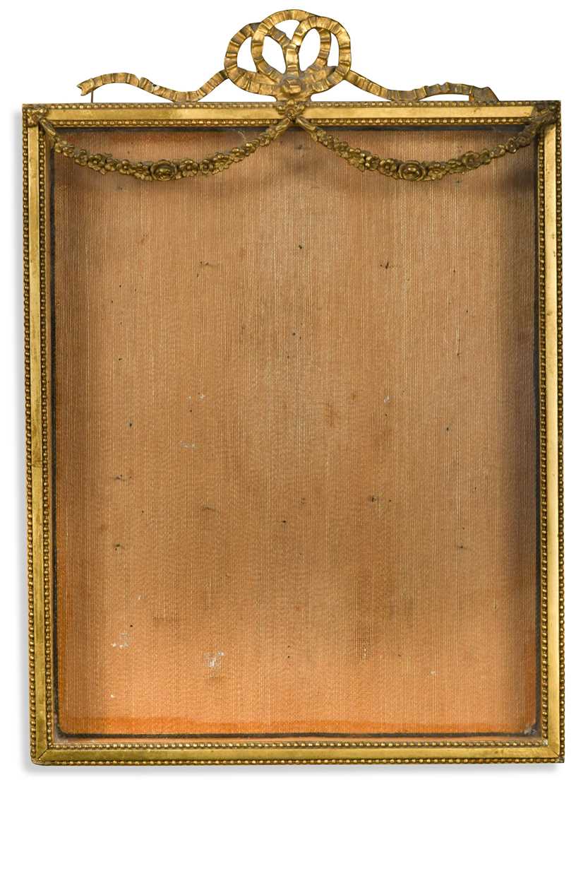 Lot 156 - A rectangular portrait miniature display