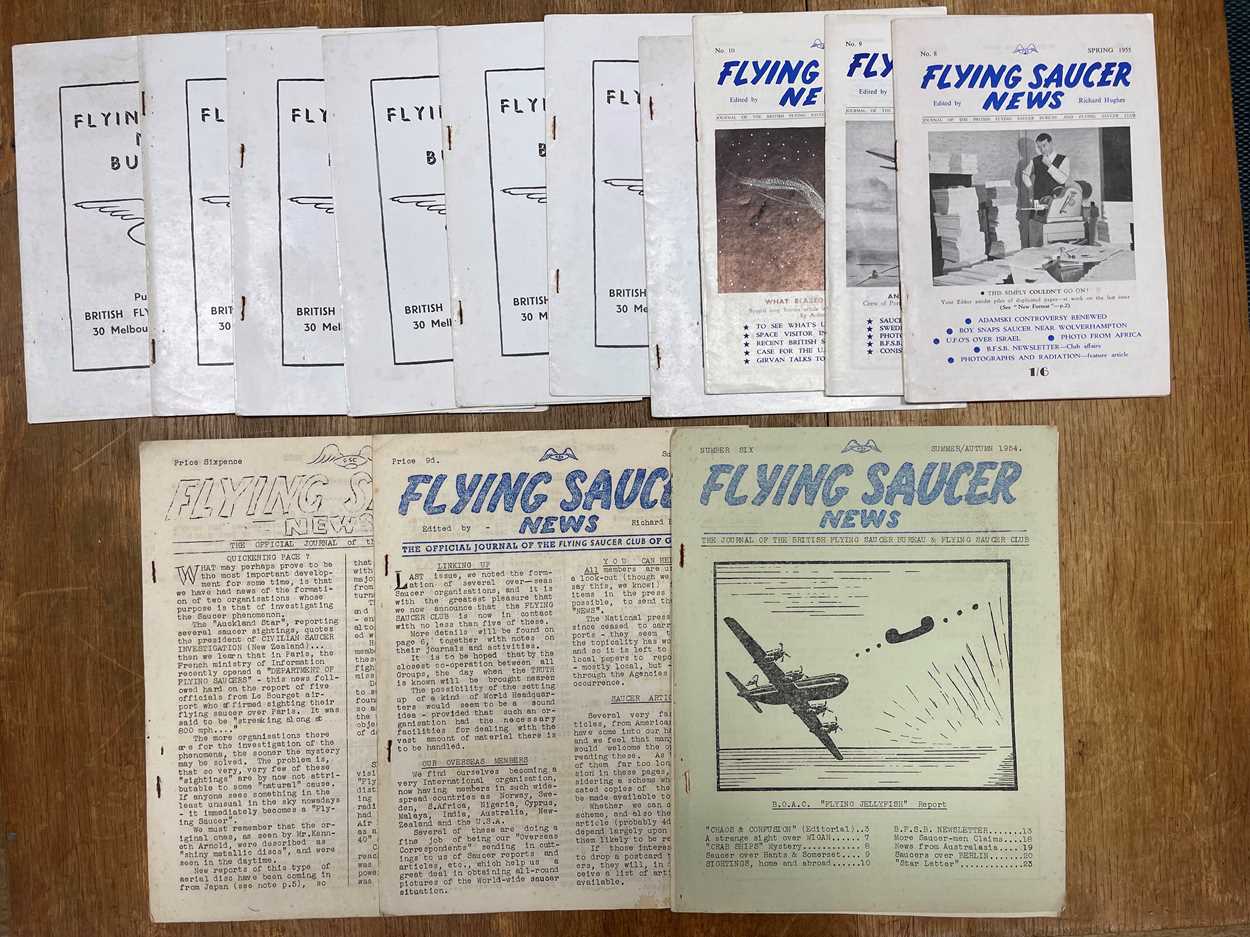 Lot 985 - Early UFO magazines, 1950s and later