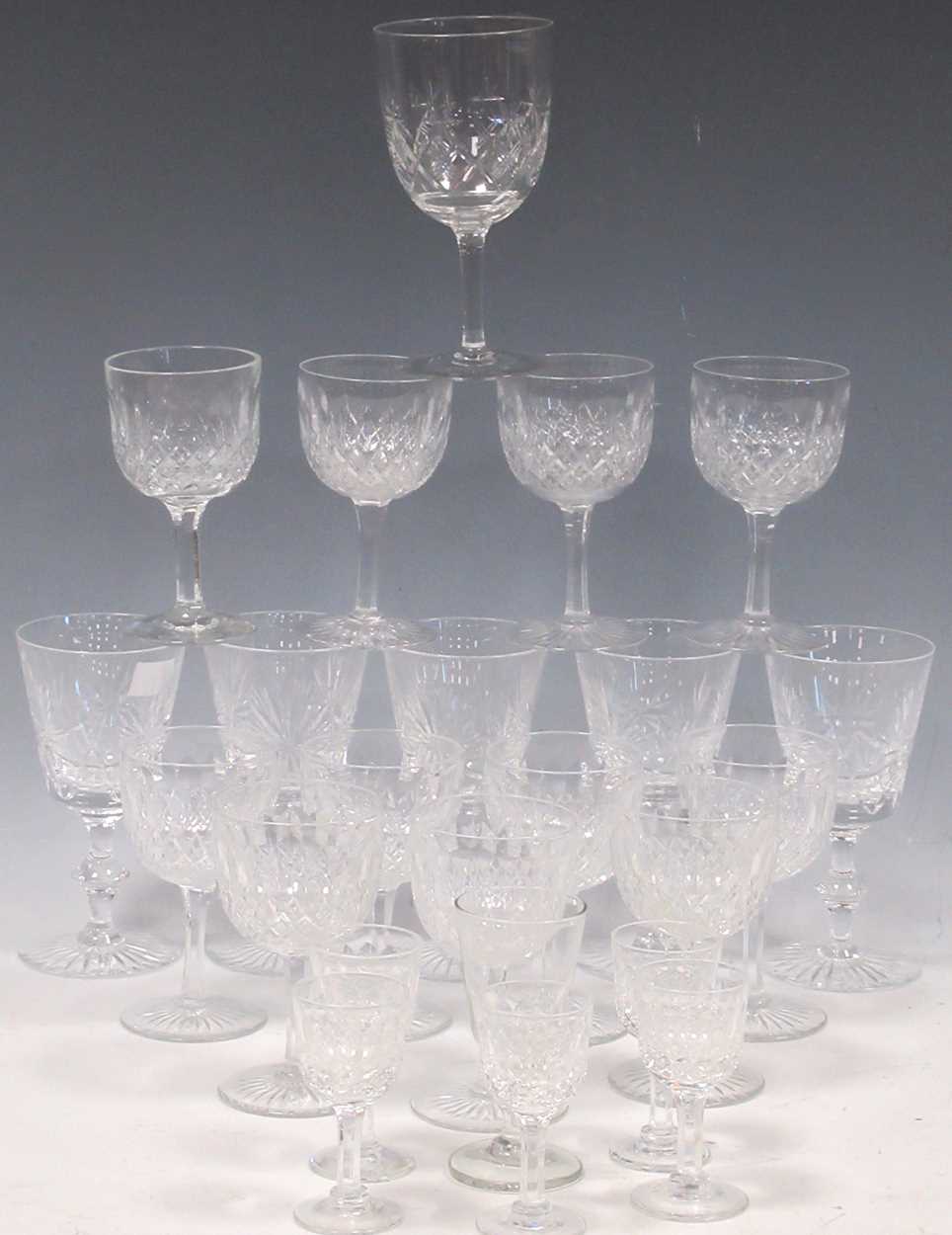 Lot 24 - Collection of cut glassware and few others