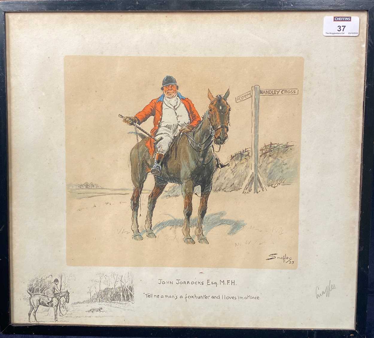Lot 37 - Charles Johnson Payne 'Snaffles' (British,