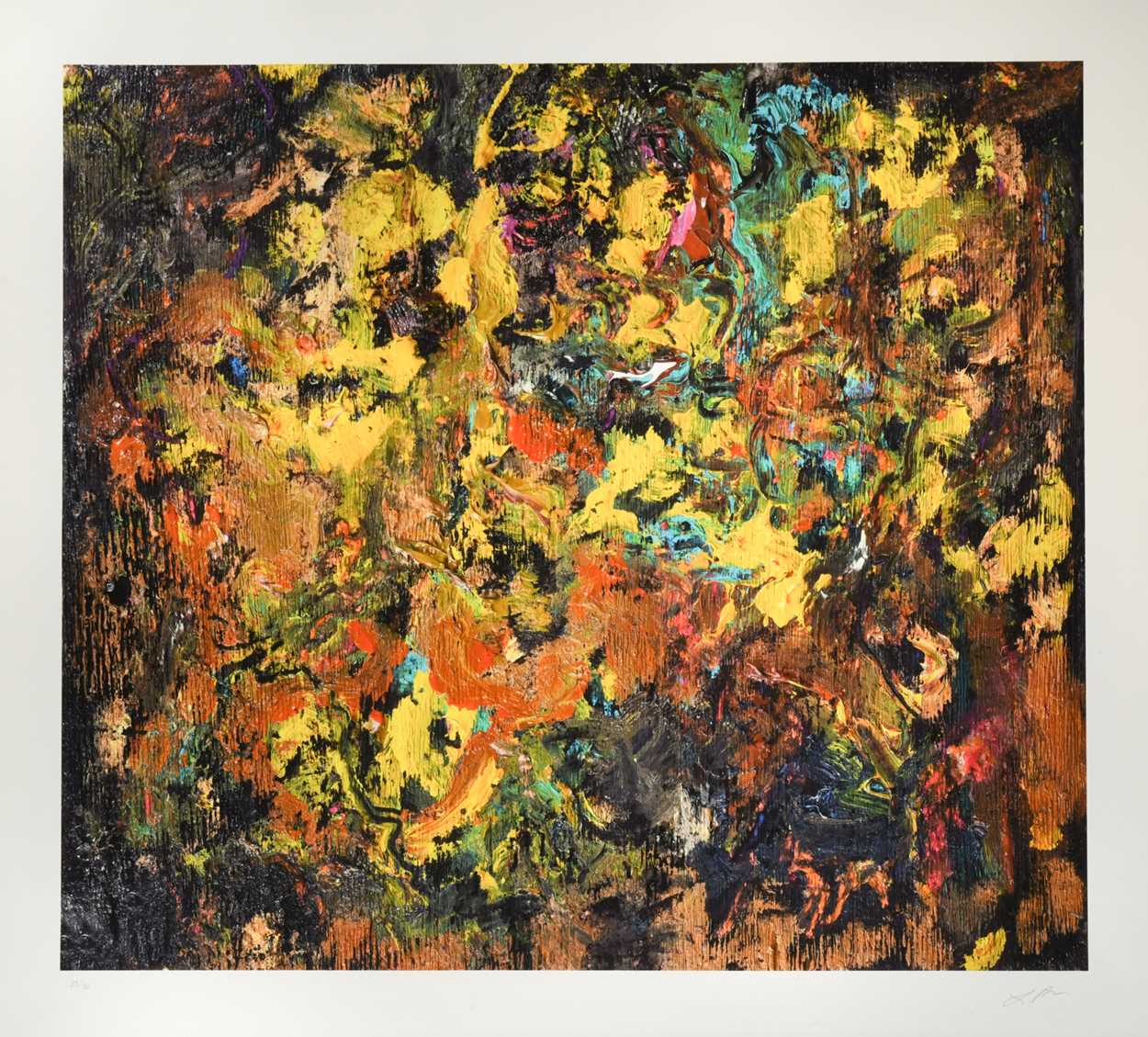 Lot 386 - Larry Poons (1937-)
