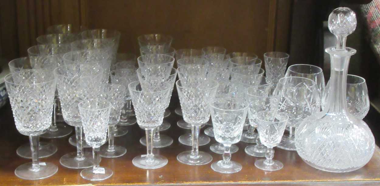 Lot 75 - Quantity of good modern cut glass, mainly