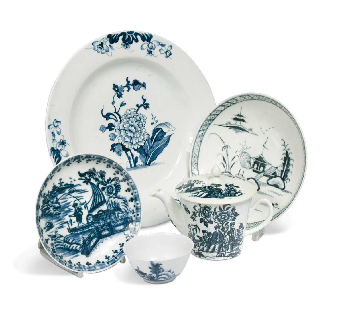 Lot 109 - A collection of Liverpool blue and white