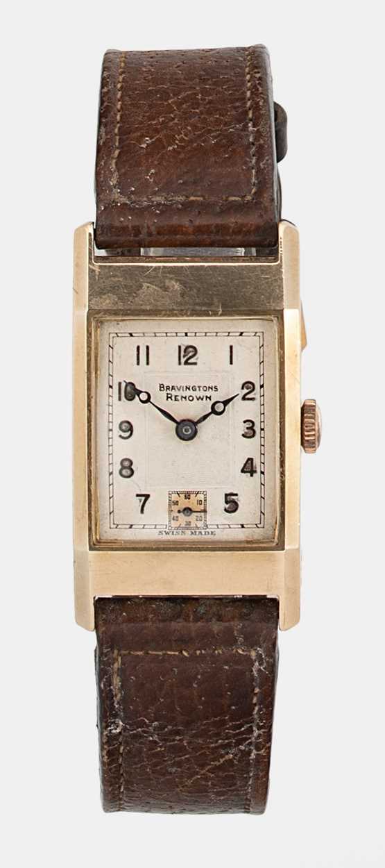 Lot 249 - Bravingtons, London - A 9ct gold 'Renown'