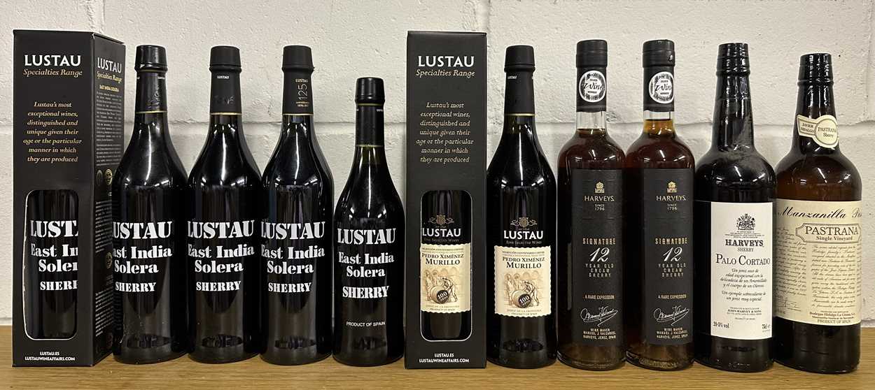Lot 161 - Sherry, 11 various bottles.