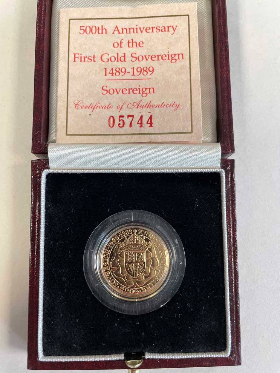 Lot 10 - Elizabeth II Royal Mint gold proof sovereign