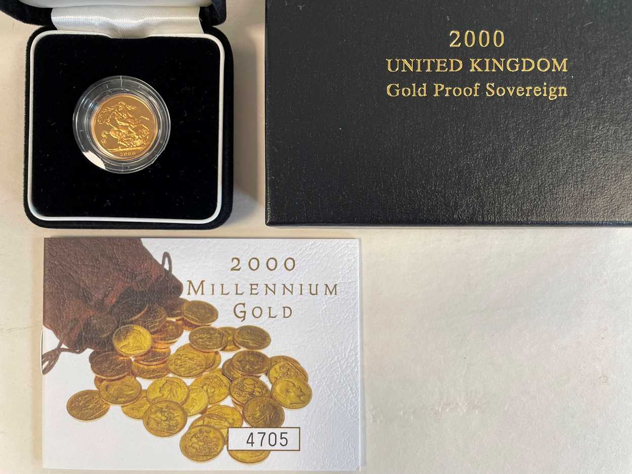 Lot 20 - Elizabeth II Royal Mint gold proof sovereign