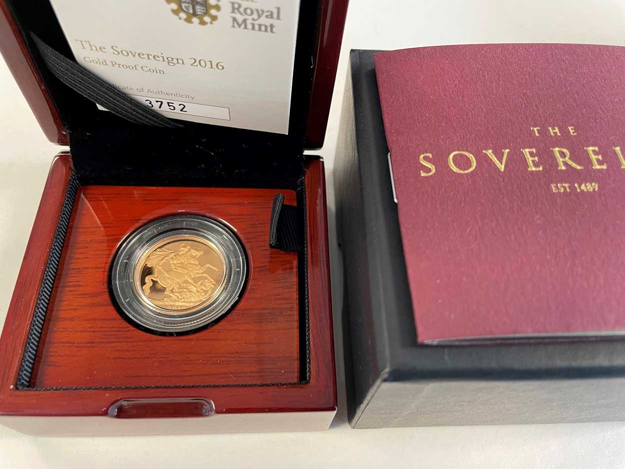 Lot 36 - Elizabeth II Royal Mint gold proof sovereign