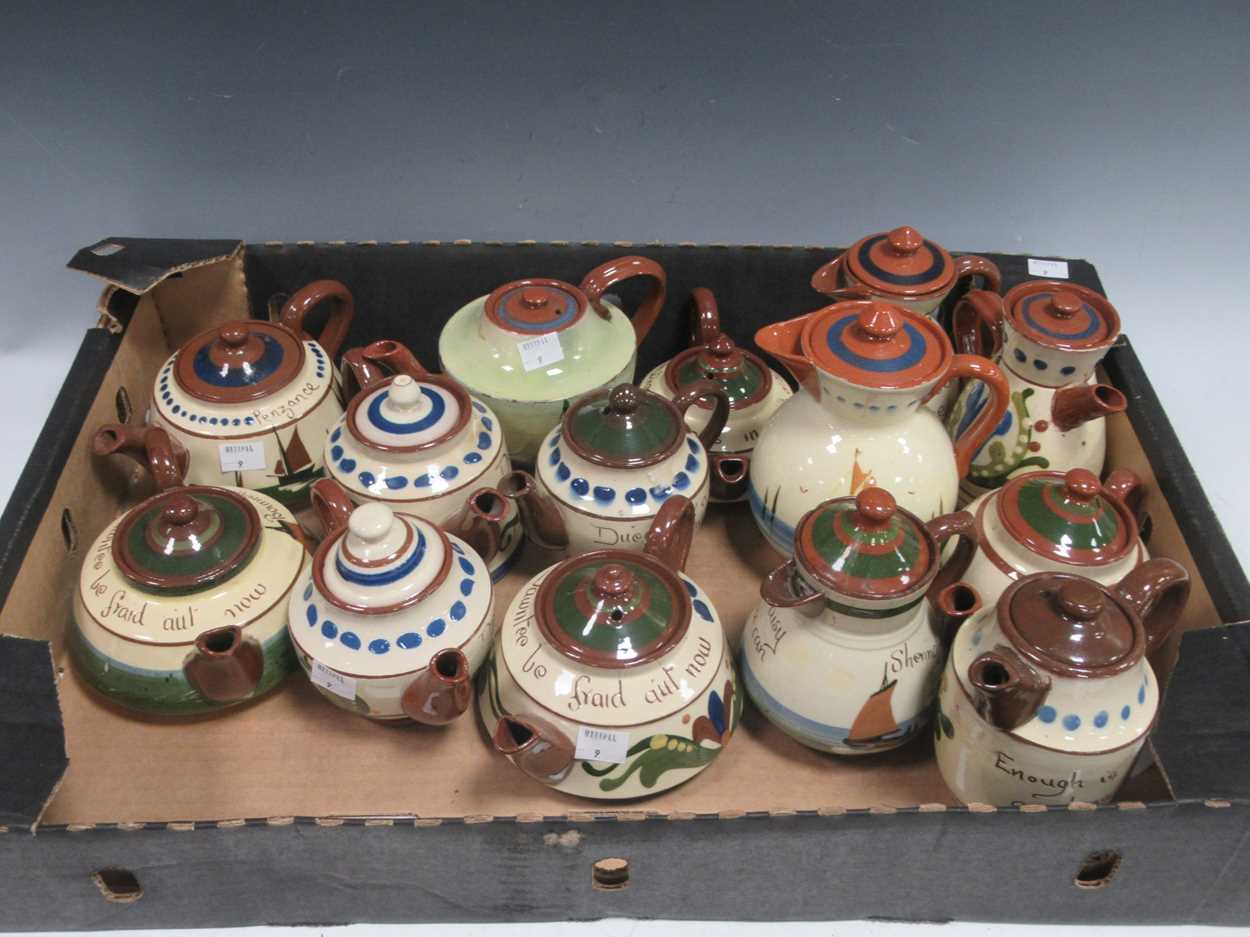 Lot 51 - An assortment of Torquay ware tea and coffee