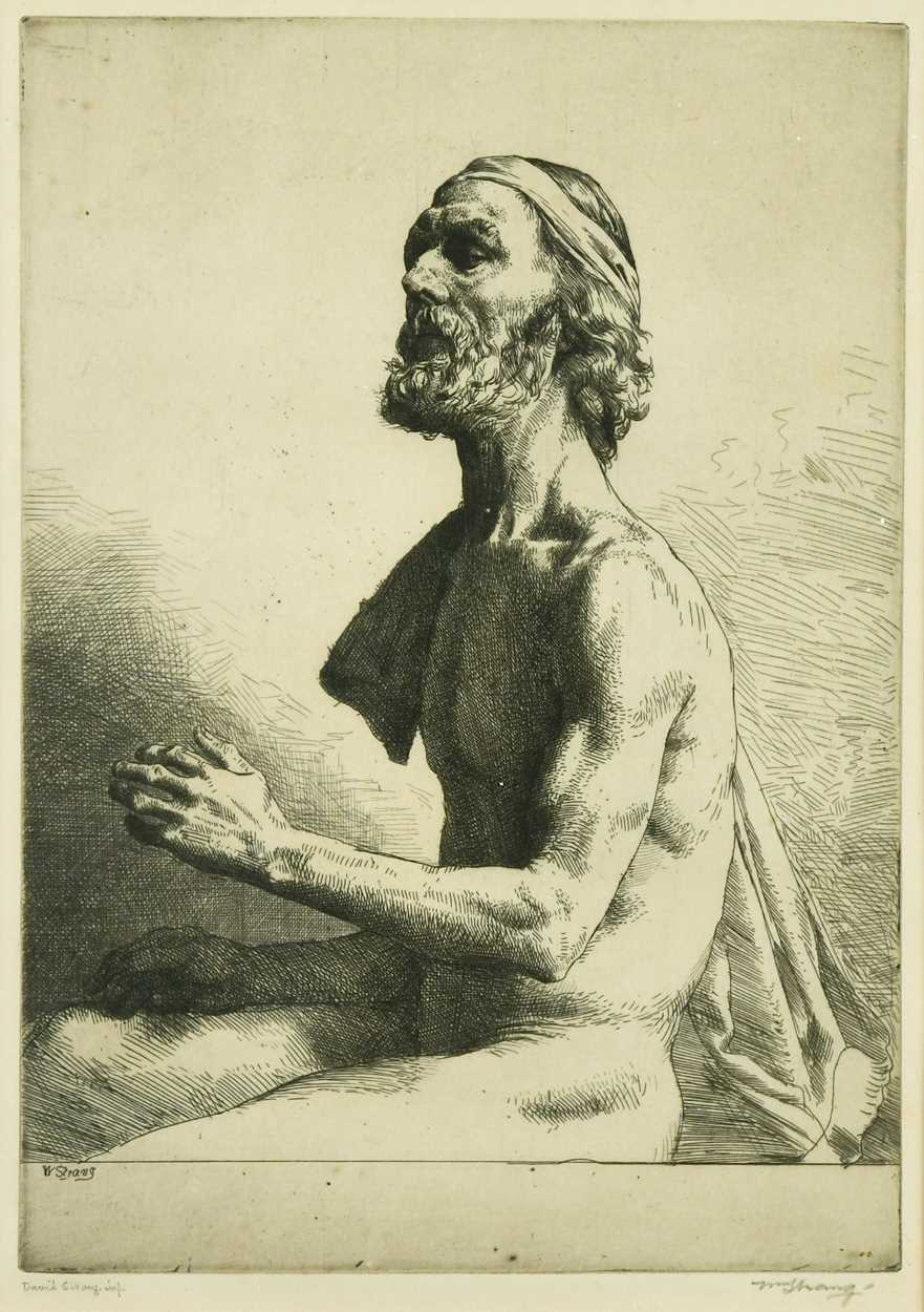 Lot 109 - William Strang RA RPE (Scottish, 1859-1921)