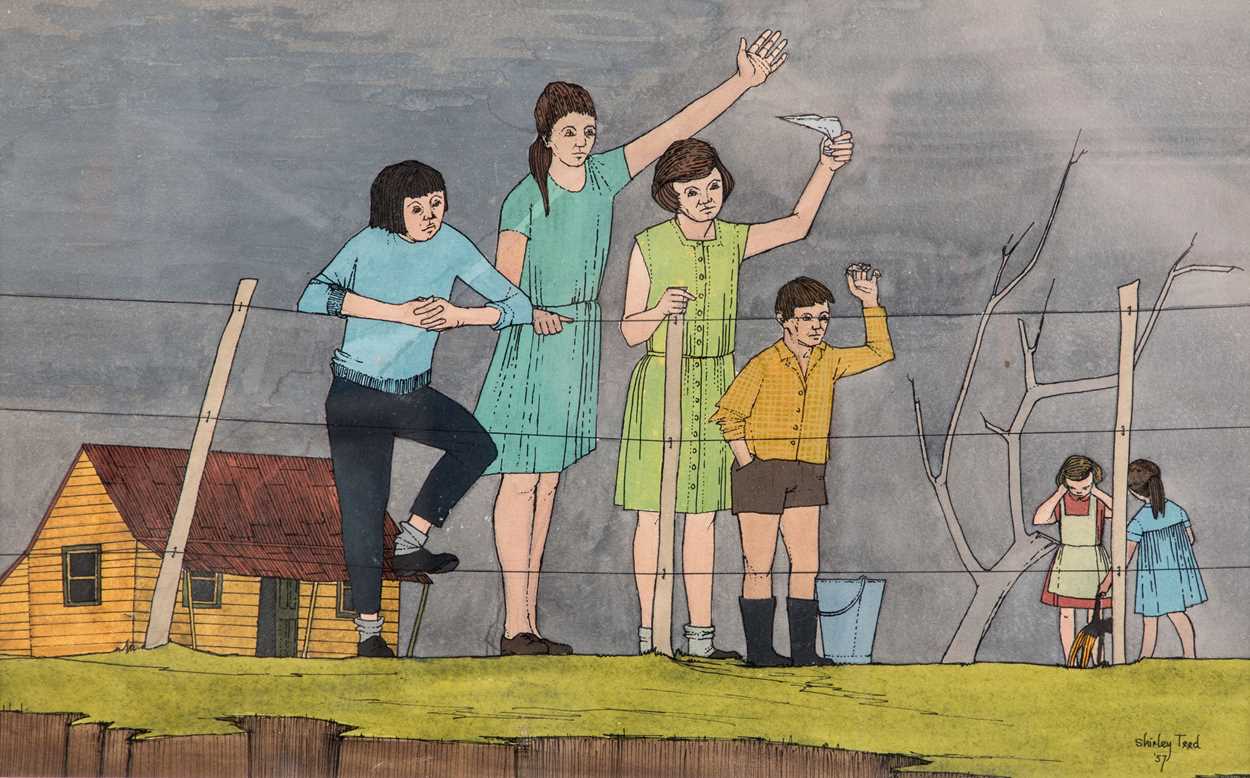 Lot 599 - Shirley Teed (1933-2018)