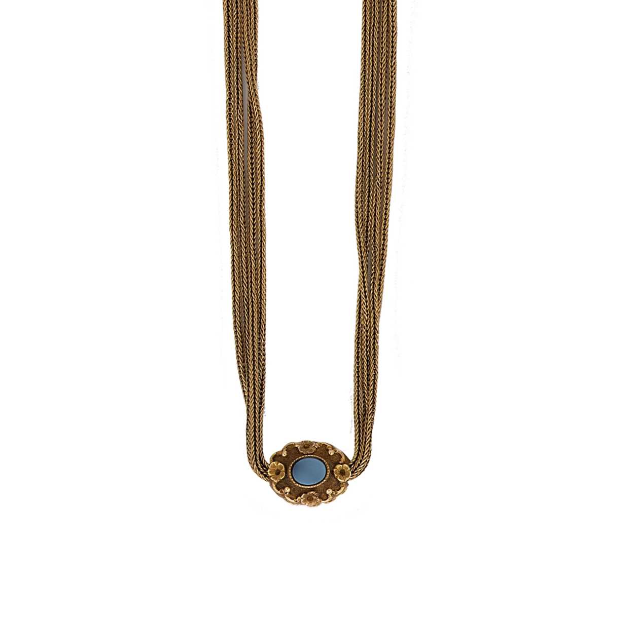 Lot 100 - A 19th century chain,