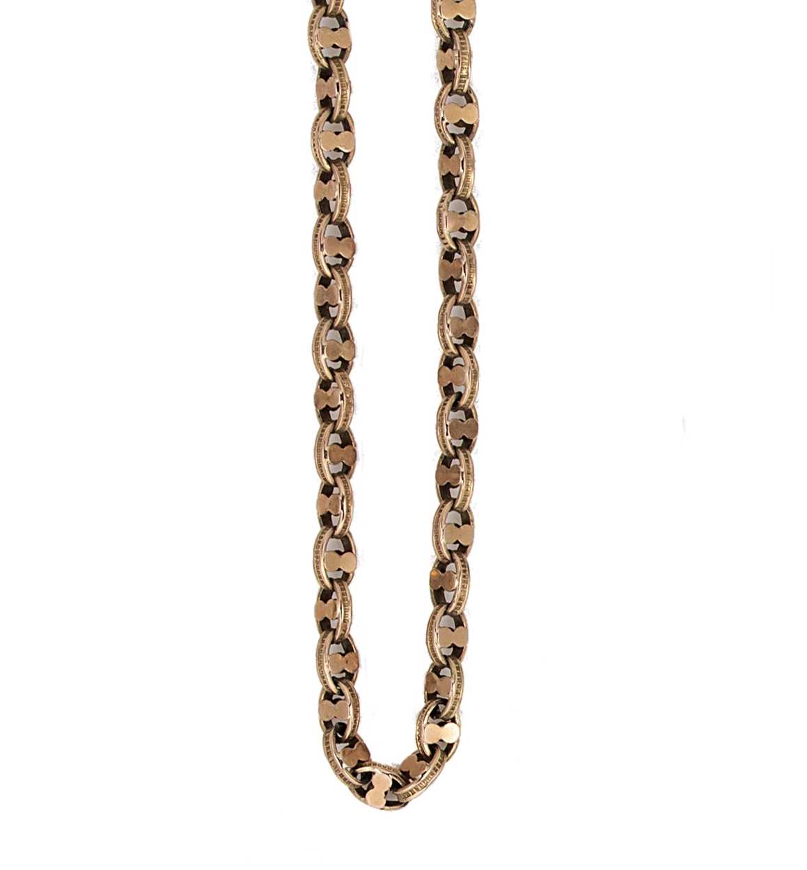 Lot 99 - An anchor style chain,