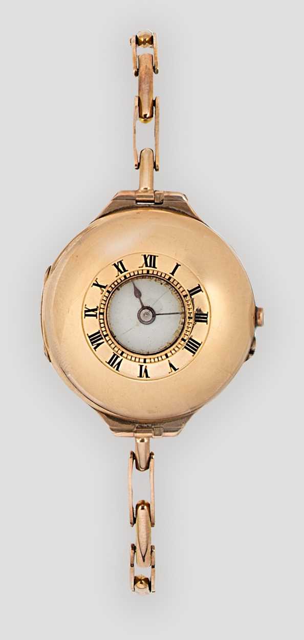 Lot 180 - An early 20th century 9ct gold half hunter