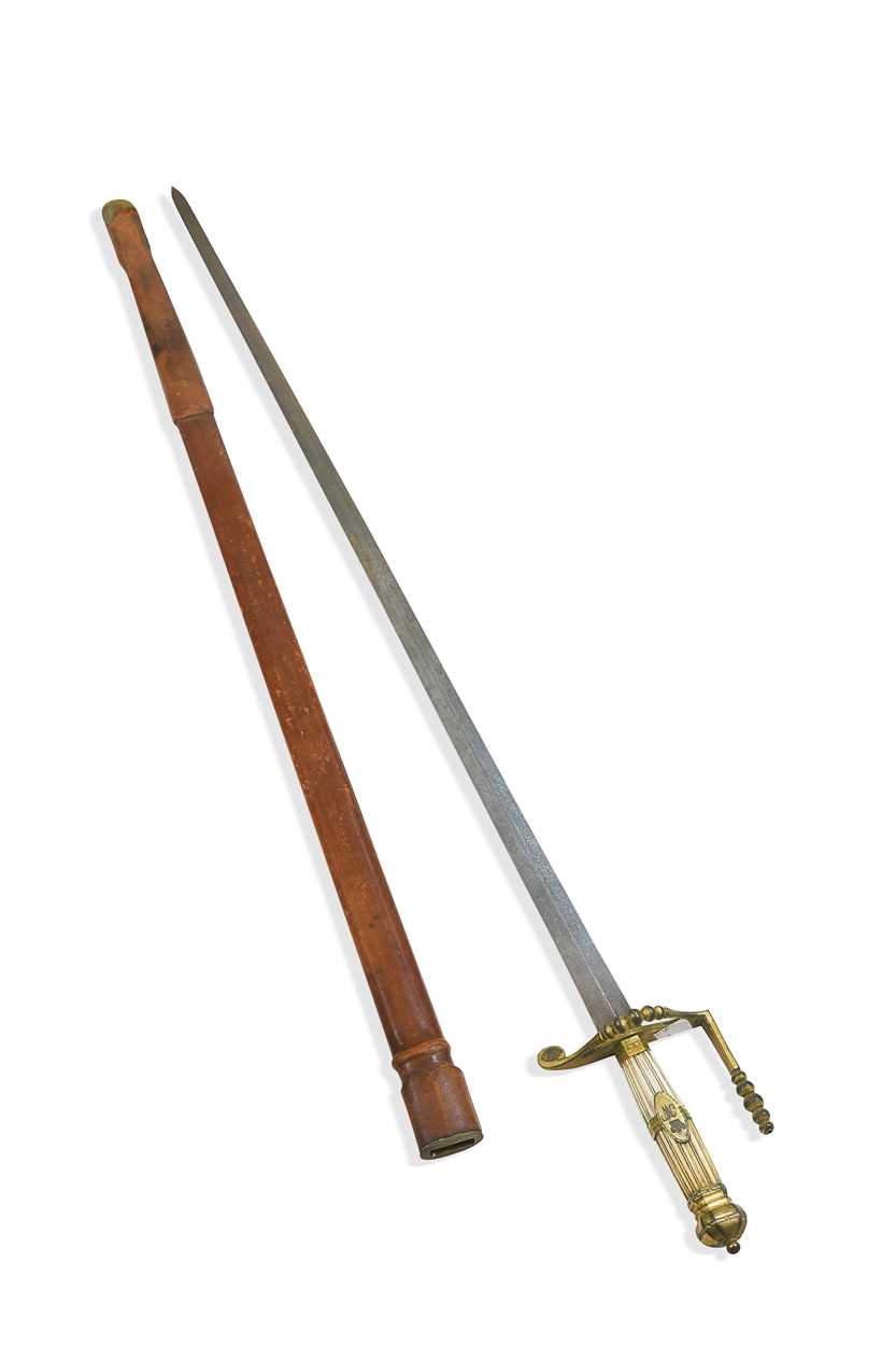 Lot 675 - A British 1786 pattern officer's sword,