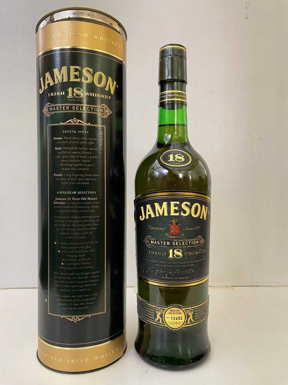 Lot 216 - Jameson Master Selection Irish Whiskey, Aged