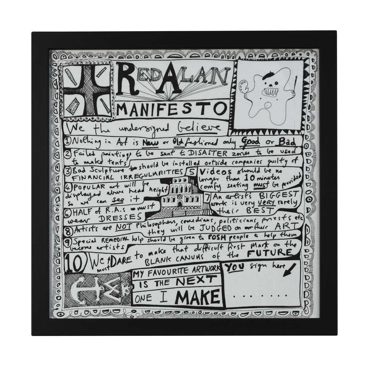 Lot 154 - Sir Grayson Perry CBE, RA (1960-), Red Alan