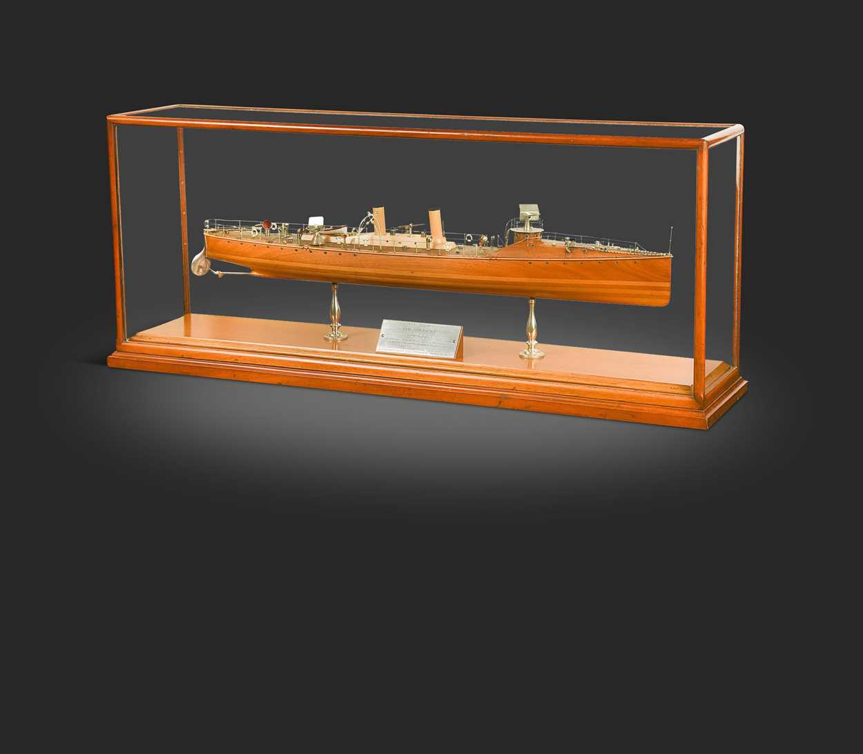 Lot 628 - A Shipbuilder's model of 'HMS Ardent' for