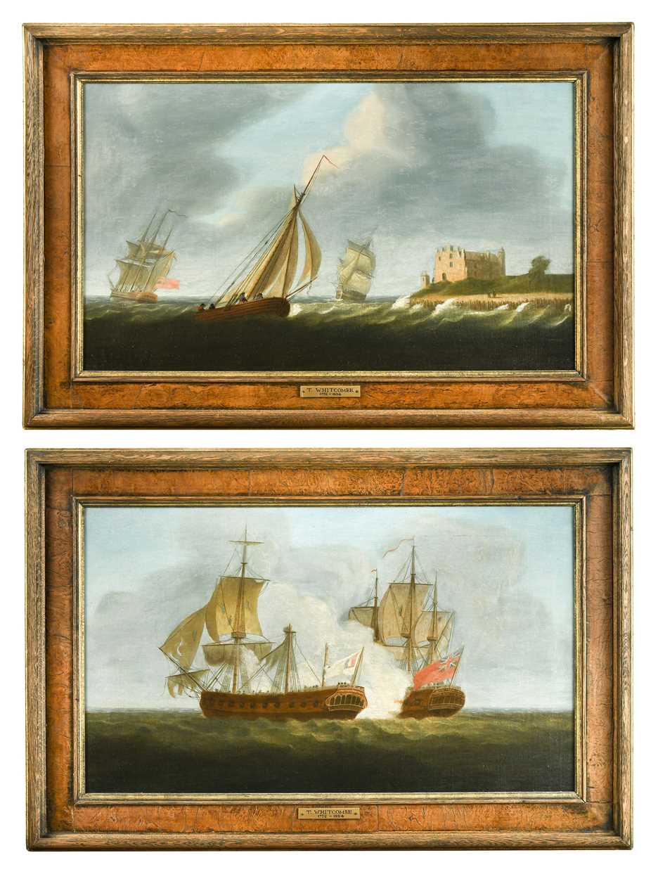 Lot 206 - Circle of Thomas Whitcombe (British, c. 1763-