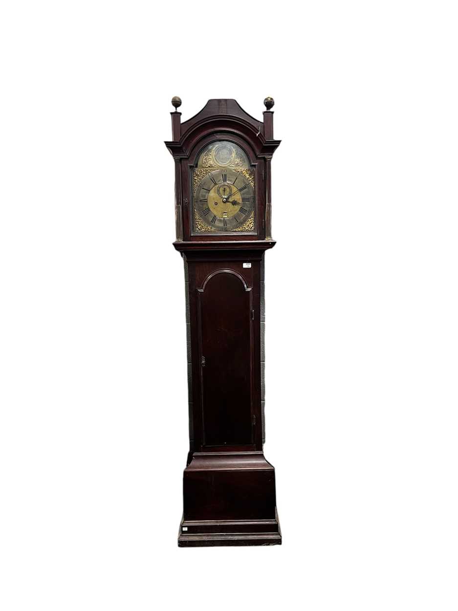 Lot 731 - A George III longcase clock, William Kipling,