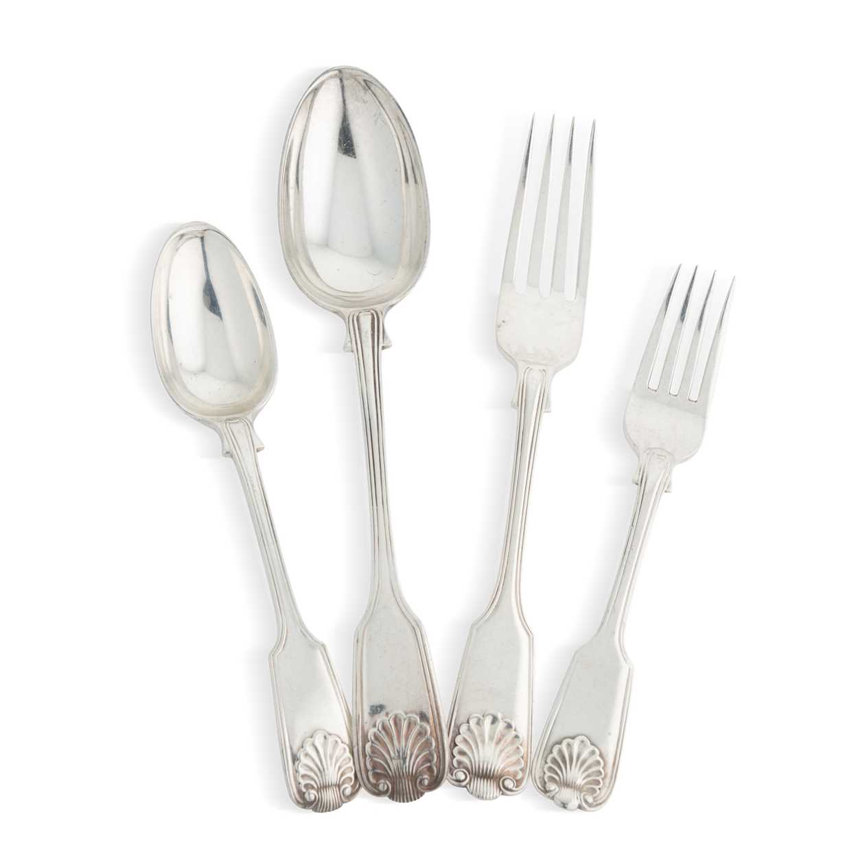 Lot 402 - A 16-piece set of late 19th century Indian