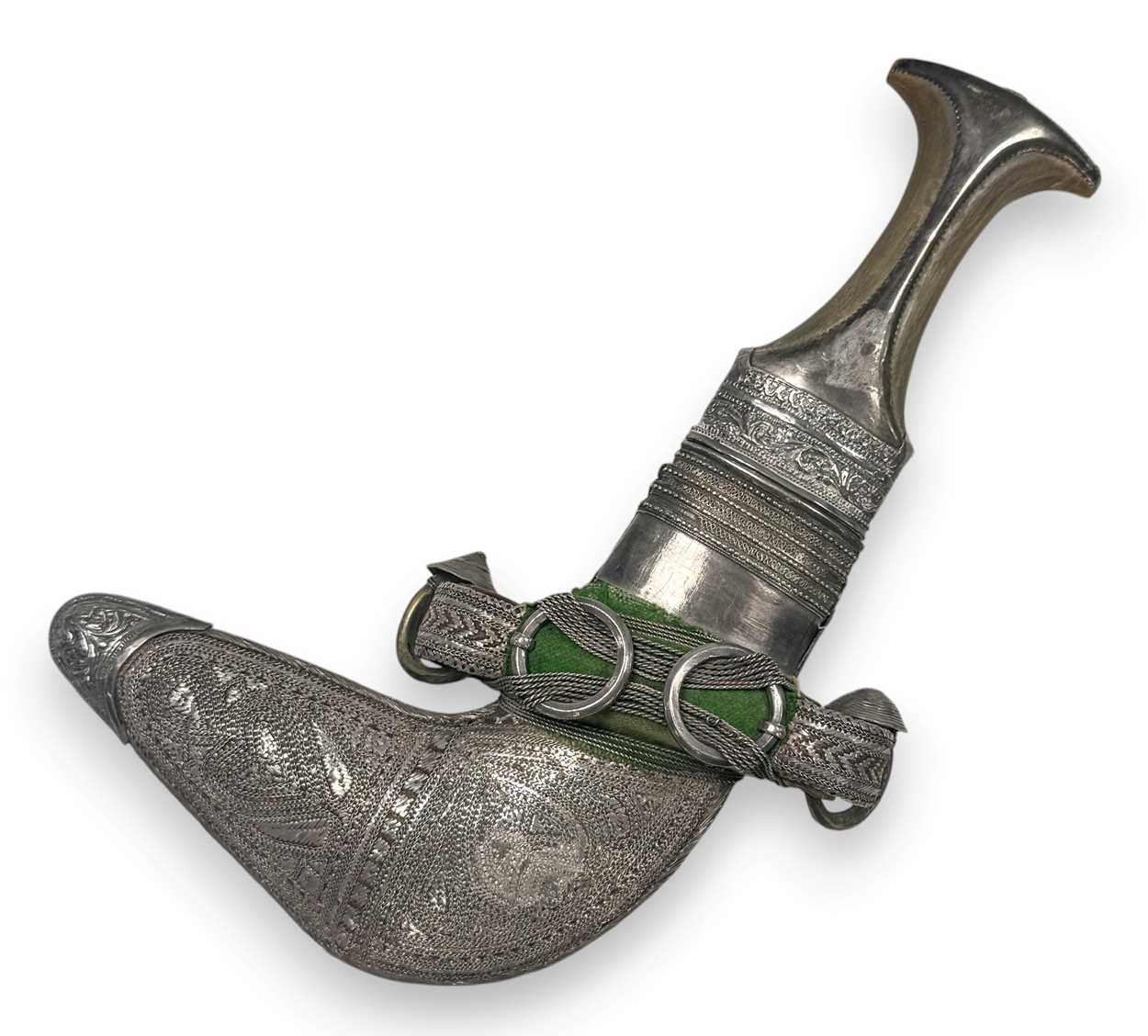 Lot 94 - A Persian dagger,