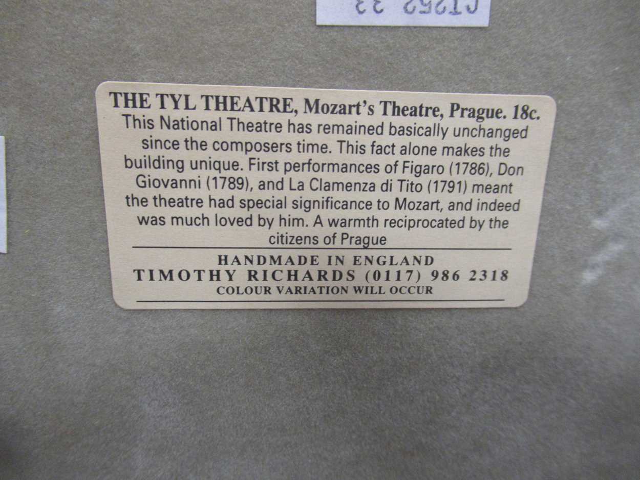 Lot 22 - A model by Timothy Richards of the Tyl