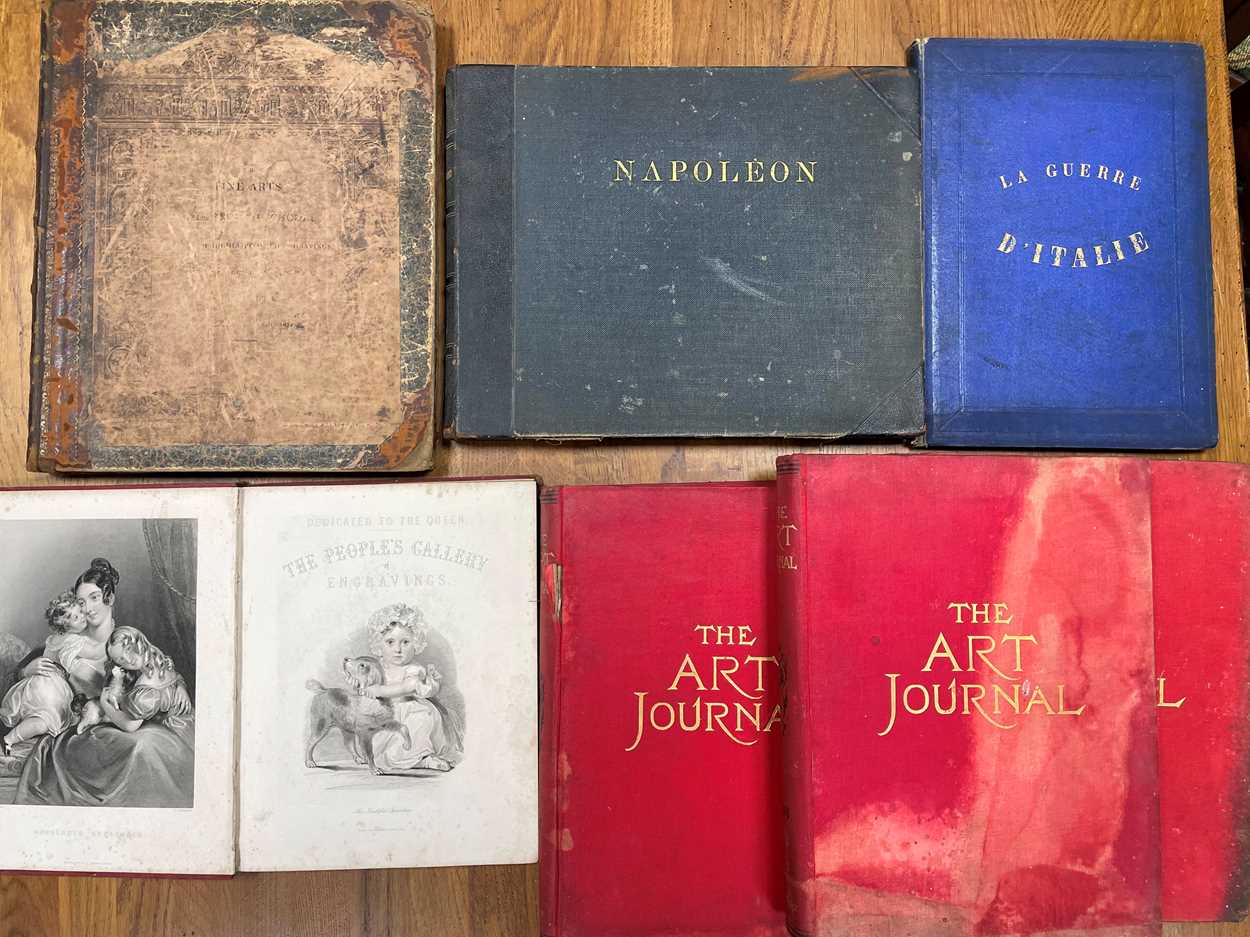 Lot 273 - Artistic plate books.