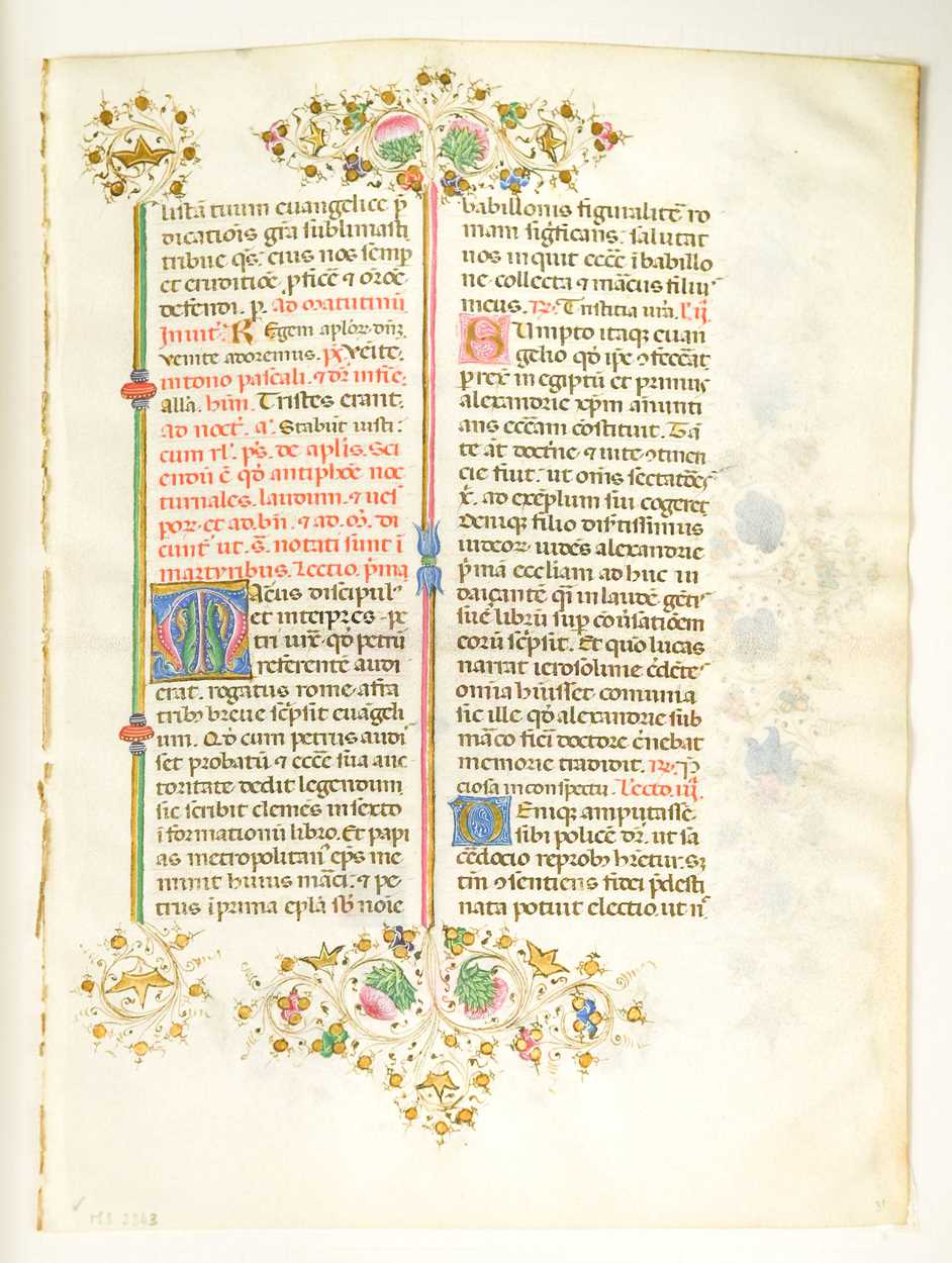 Lot 352 - An album of early manuscript and printed