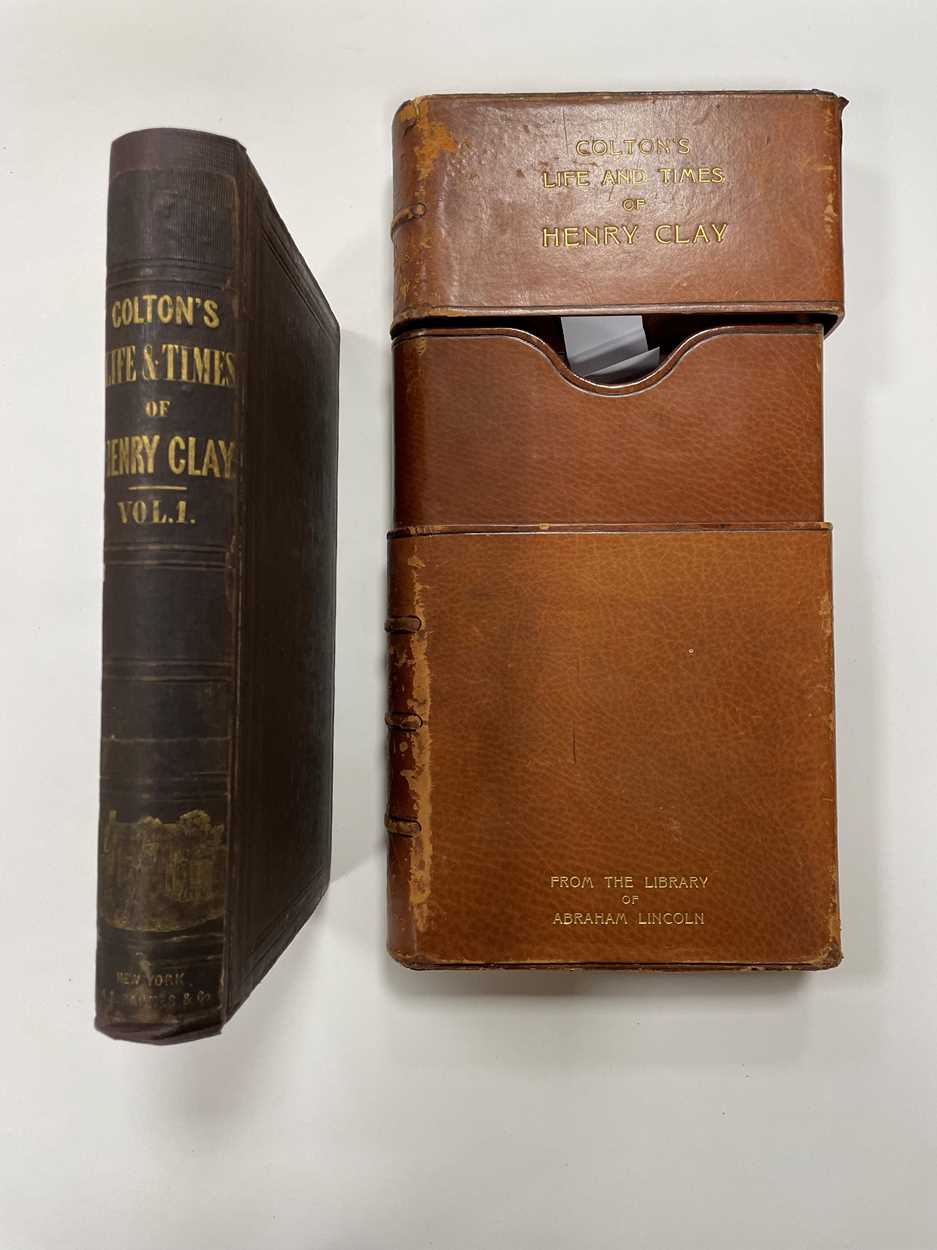 Lot 197 - [LINCOLN (Abraham)] COLTON (Calvin)