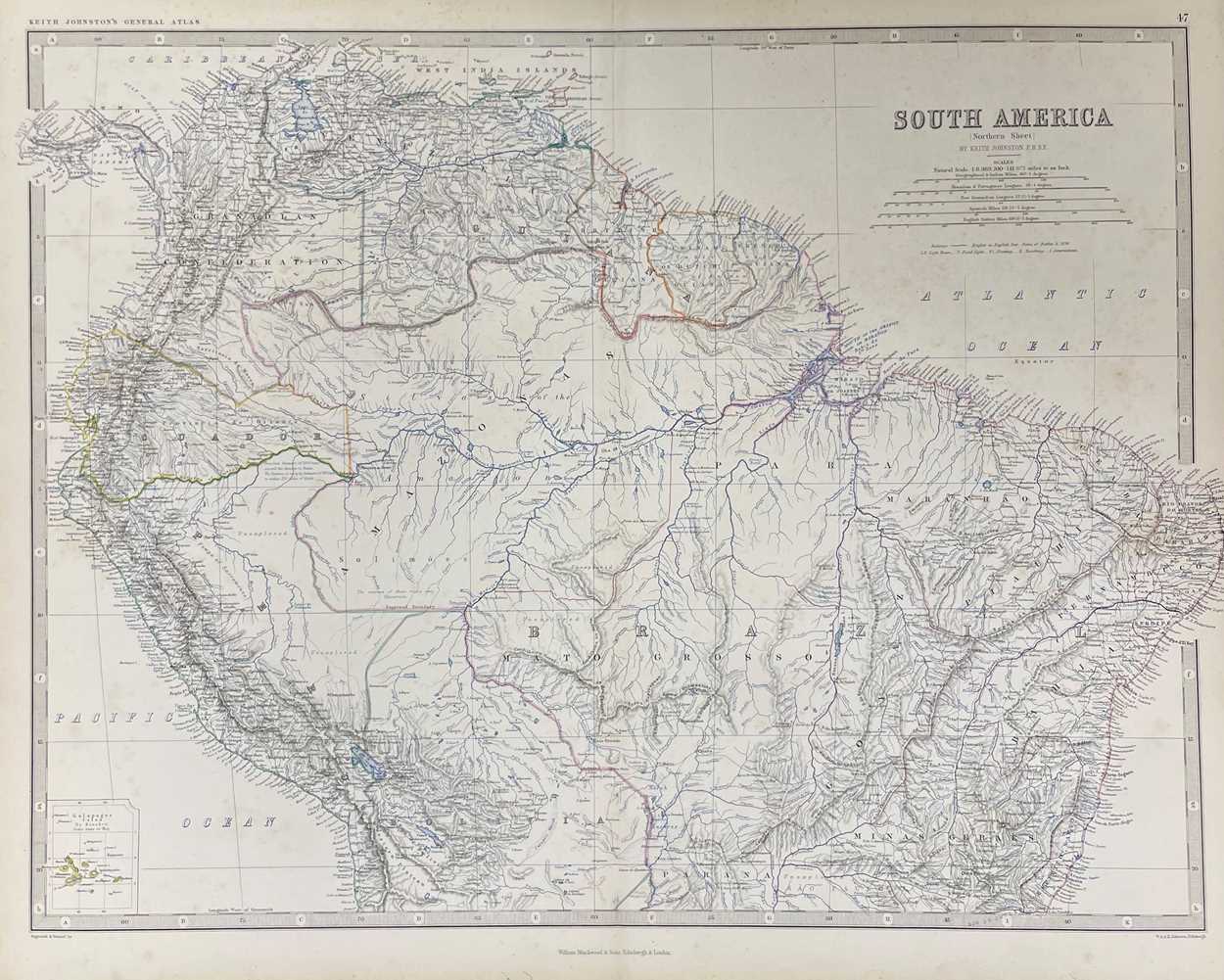 Lot 53 - A collection of maps from Atlases