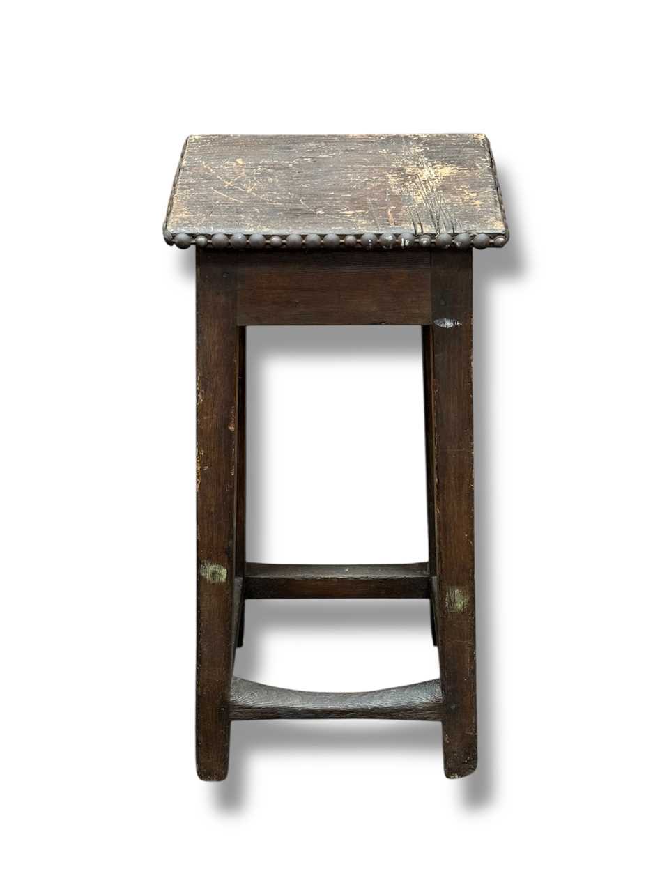 Lot 687 - A 20th century engineers/ clerks stool,