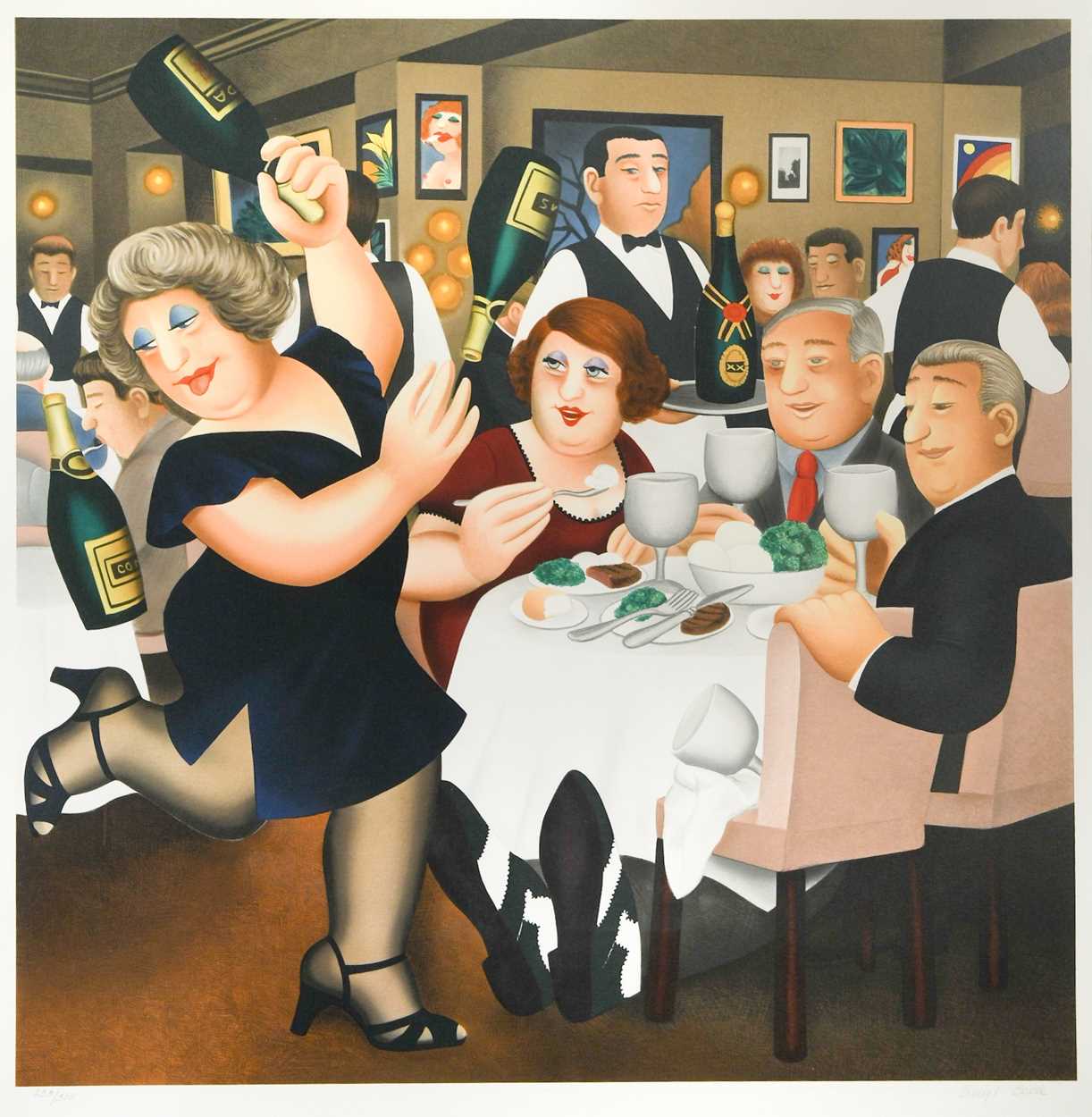 Lot 499 - Beryl Cook OBE (1926-2008)