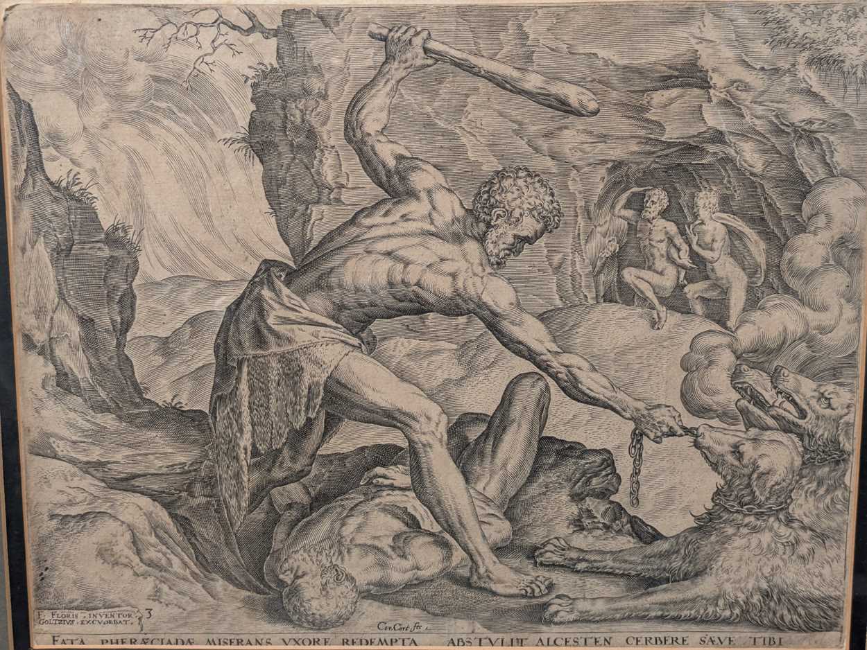 Lot 3 - Cornelis Cort (Dutch, 1533-1578) after Frans