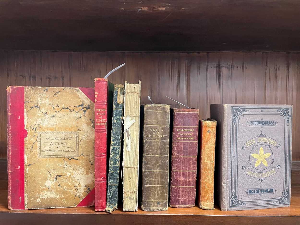 Lot 158 - School atlases and geographies.