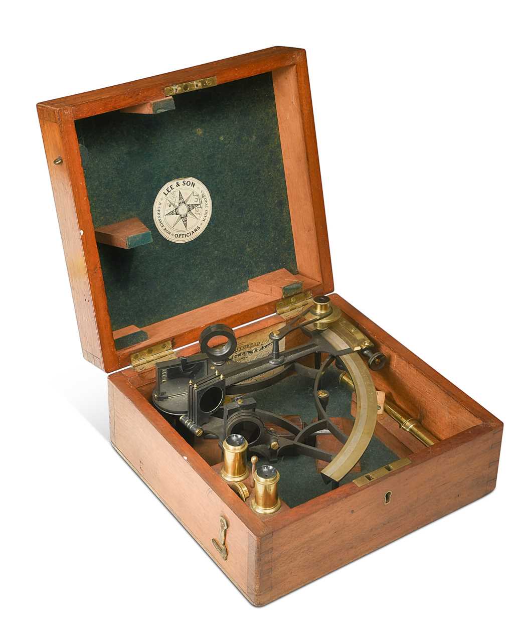 Lot 484 - A brass sextant by G. Whitbread, London,