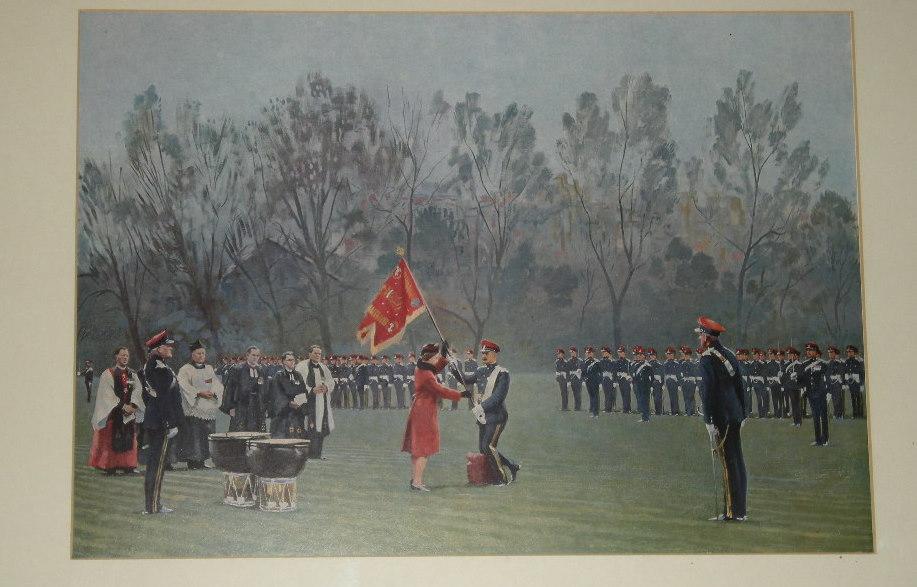 Lot 221 - 10th Royal Hussars, Guidon Parade, Germany