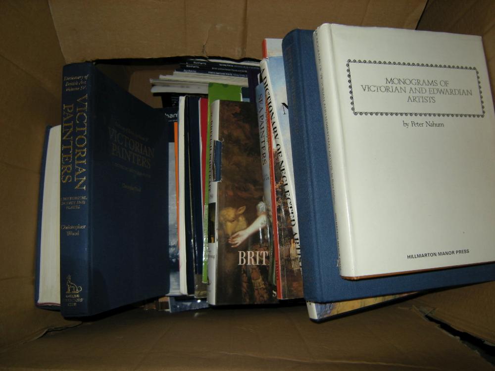 Lot 490 - A large collection of art reference books