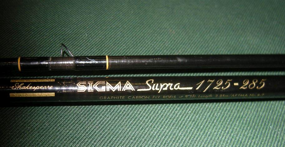 Lot 283 - Shakespeare - a 'Sigma Supra' graphite