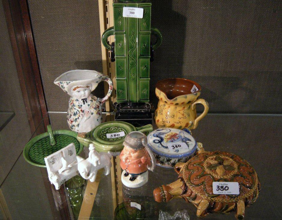 Lot 380 - Victorian Art Pottery and decorative
