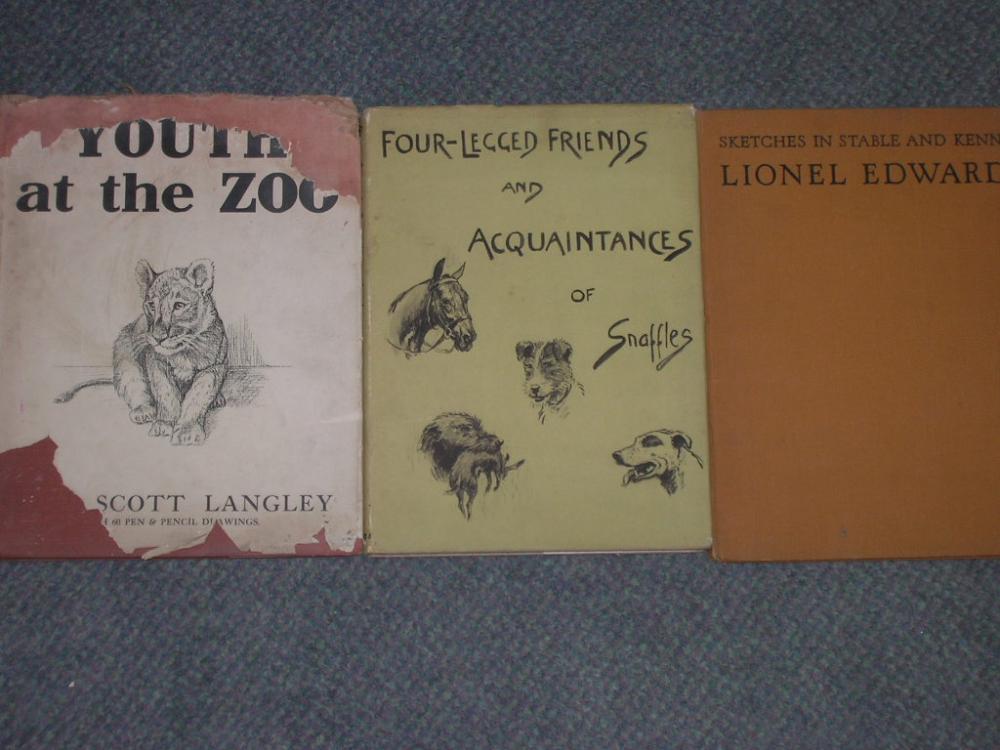Lot 8 - Snaffles, Four legged friends and aquaintances,