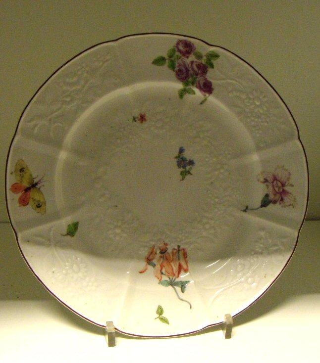 Lot 25 - A 'Red Anchor' Chelsea plate