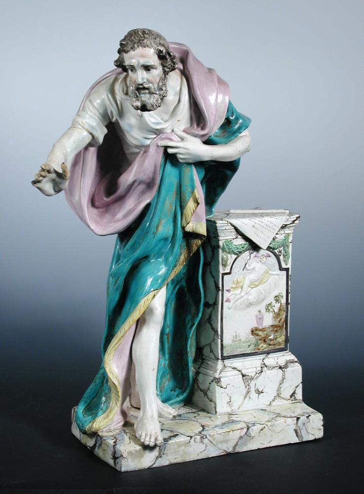 Lot 7 - A late 18th century Enoch Wood figure of an