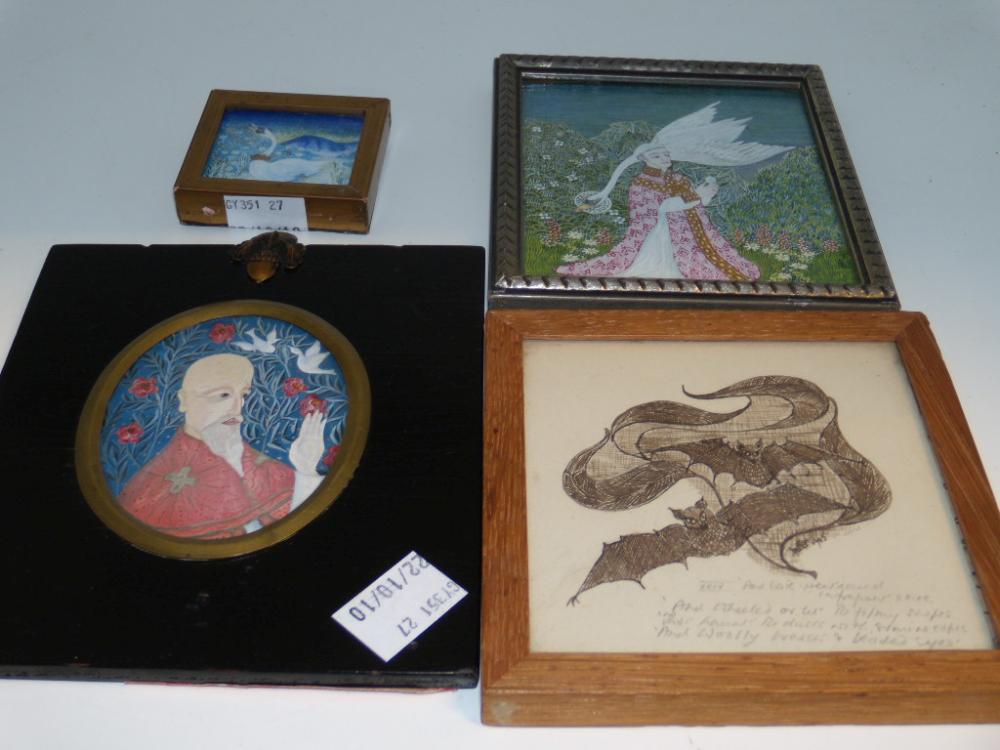 Lot 653 - Raymond Lister, four mid 20th century