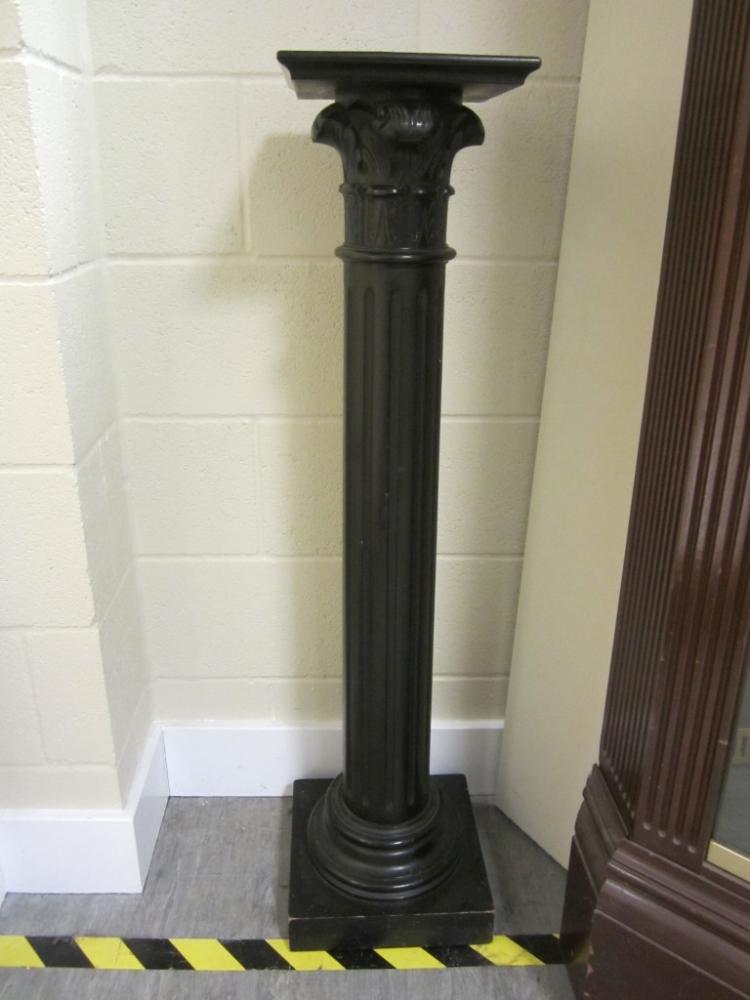 Lot 2 - A wooden torchere