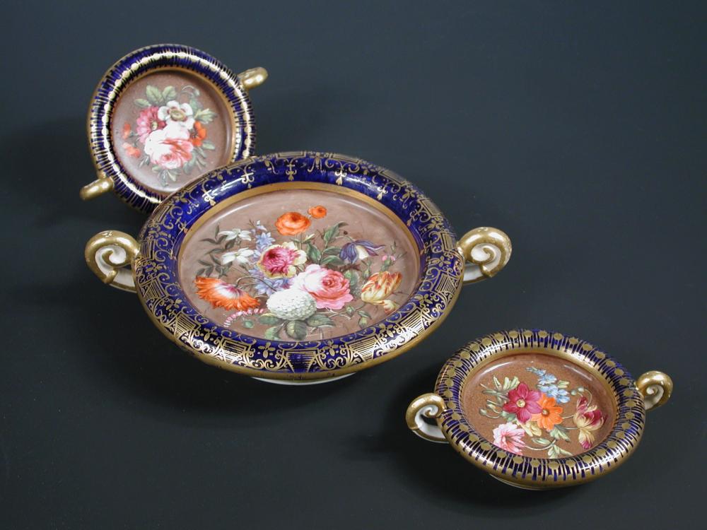 Lot 31 - Three early 19th century Spode miniature