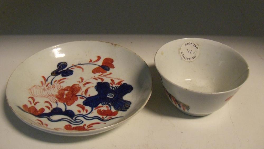 Lot 44 - A Bow tea bowl and saucer